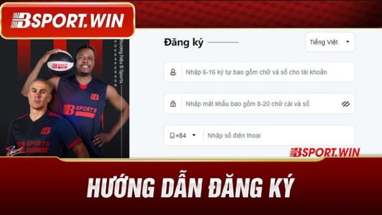 Đăng ký Bsport nhận thưởng chào mừng lên tới 2988000 VND